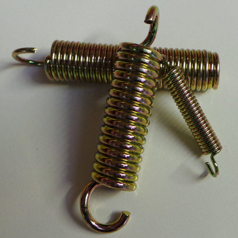 Extension Springs Hooks Half German English Extended